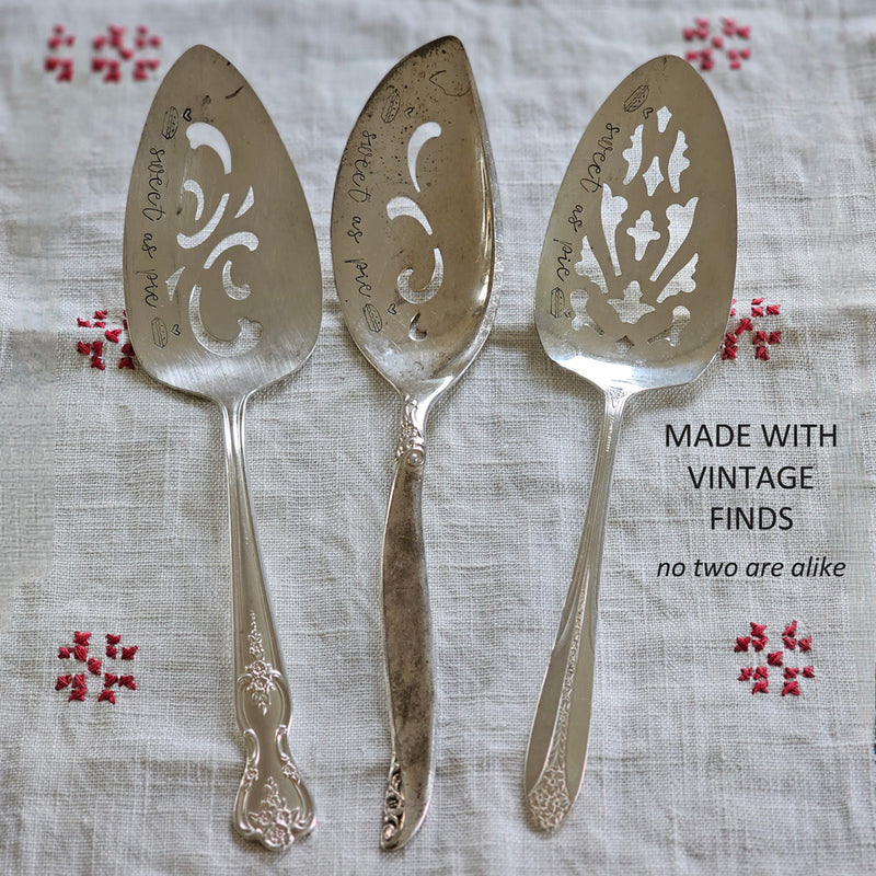 Sweet As Pie Vintage Pie Server - Farmhouse Wares