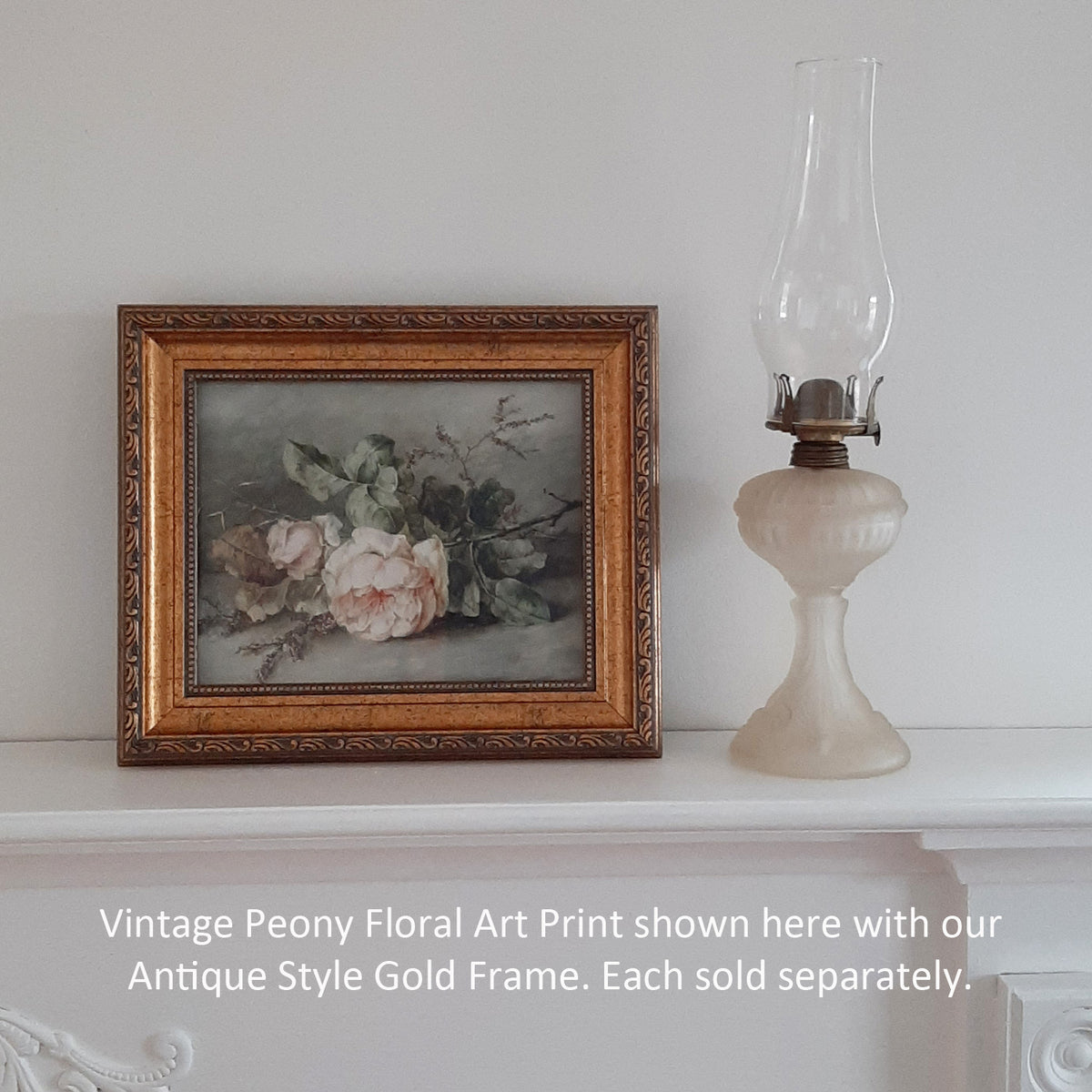 Antique Style Gold Frame - Farmhouse Wares